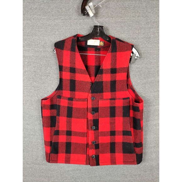 Filson | Jackets & Coats | Filson Mens Jacket L 42 Red Black Buffalo ...